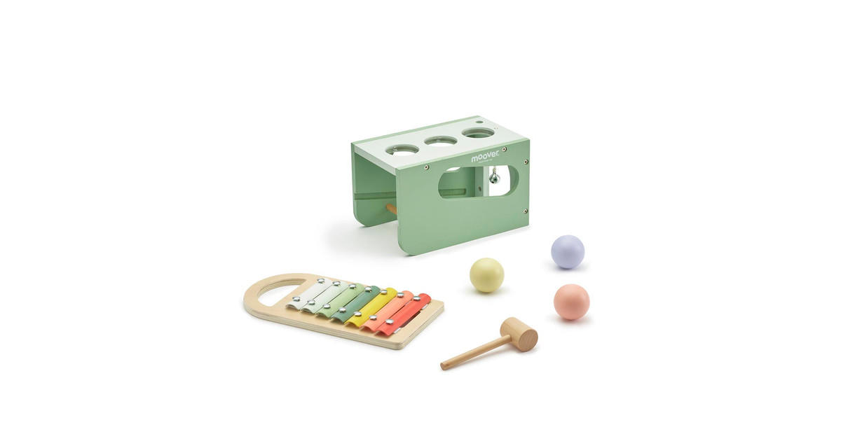 Moover Musical Tap Tap - Green | Baby Bunting AU
