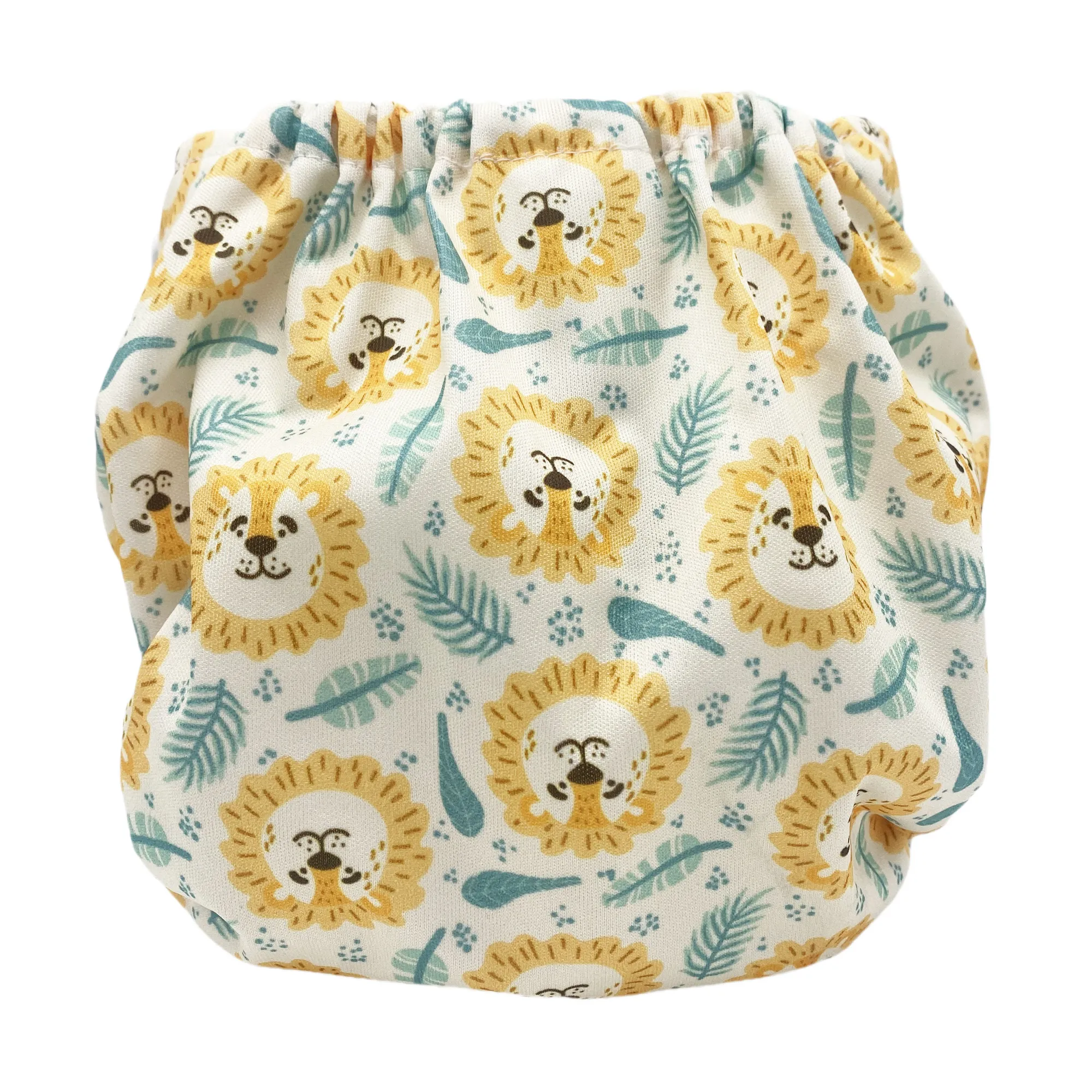Big Softies Reusable Nappy with Insert Absorber - Lion | Baby Bunting AU
