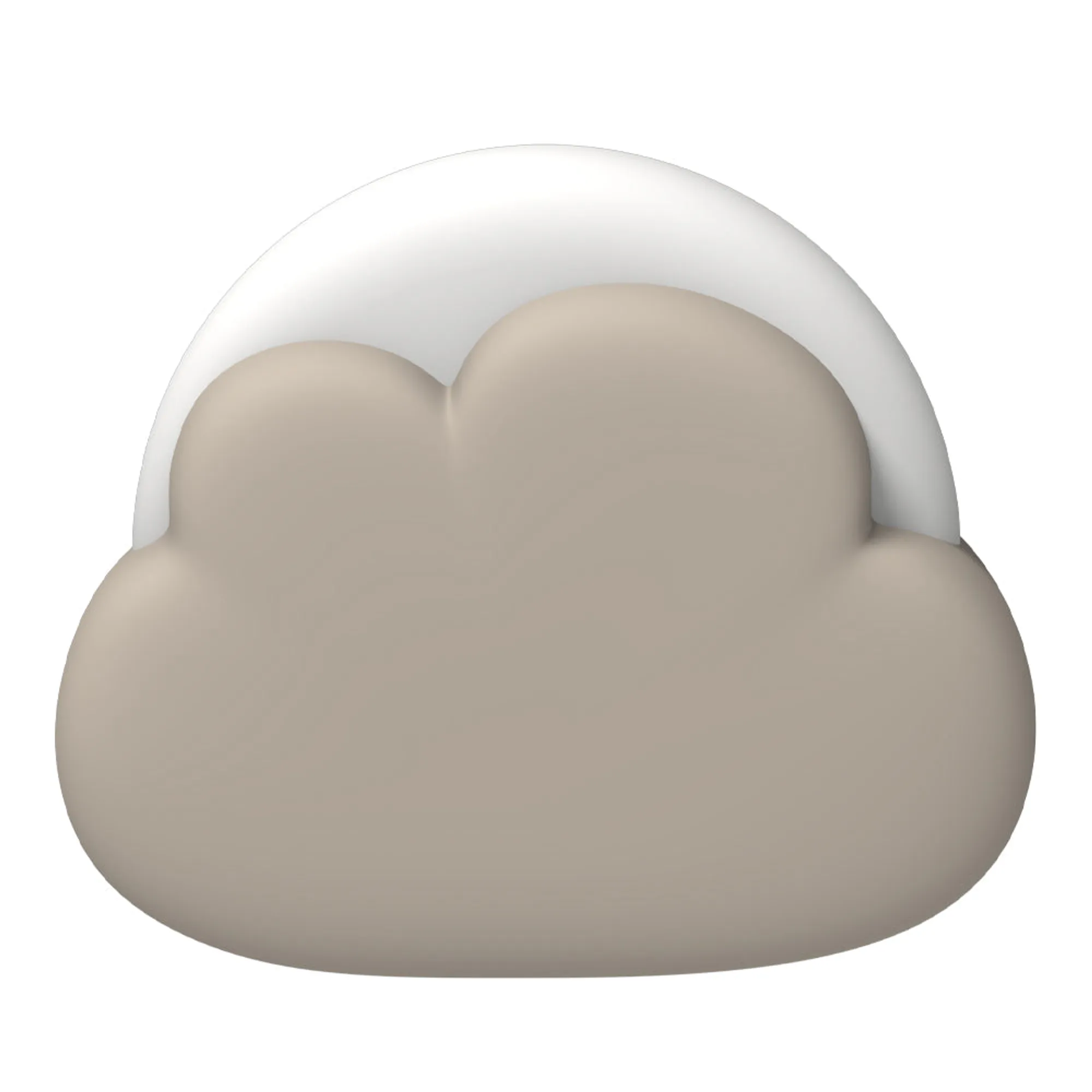 Kreafunk Kids Cloudy Lamp - Ivory Sand | Baby Bunting AU