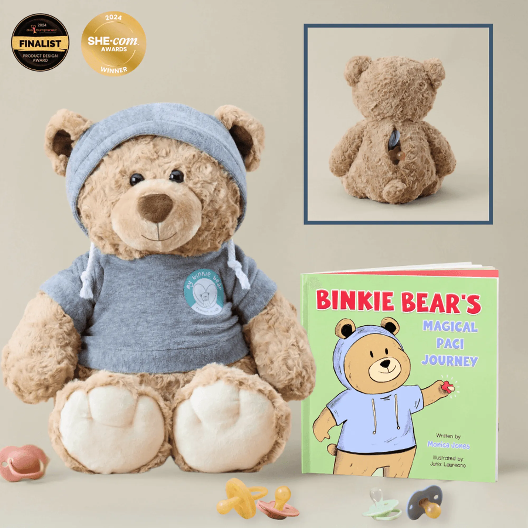 My Binkie Bear Bye-Bye Pacifier Weaning System | Baby Bunting AU