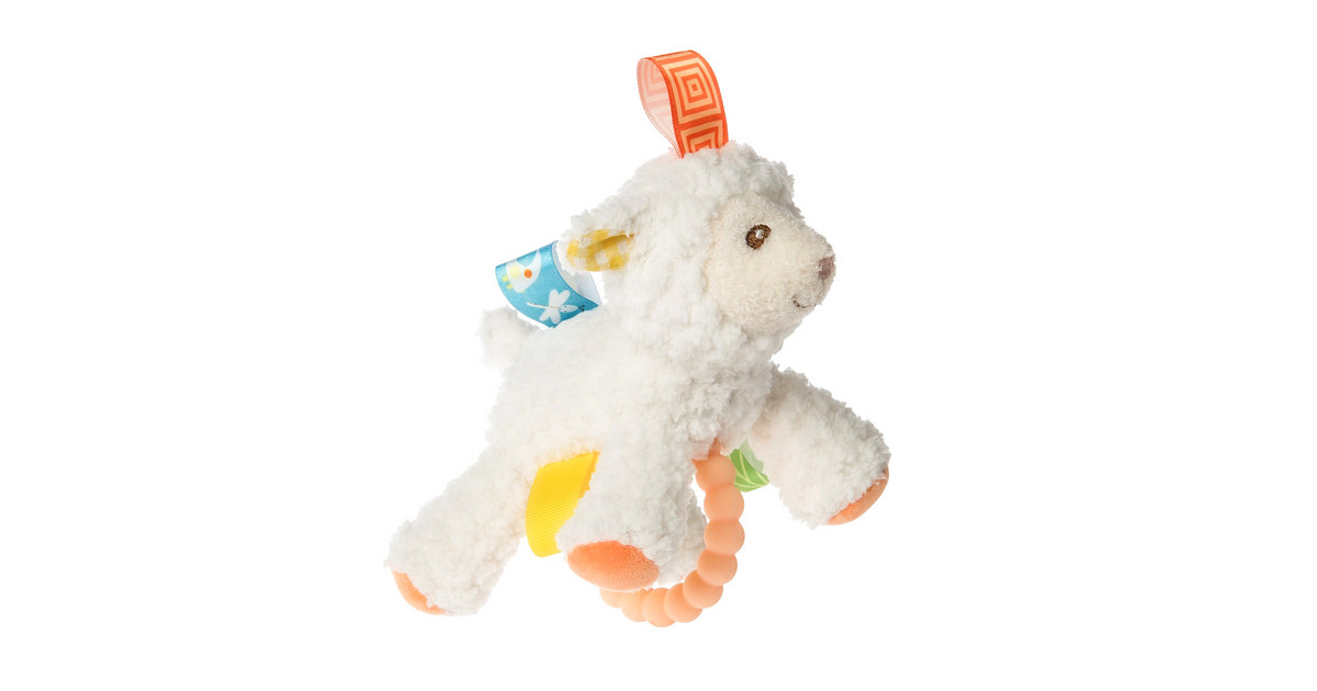 Mary Meyer Taggies Sherbert Lamb Teether Rattle | Baby Bunting AU