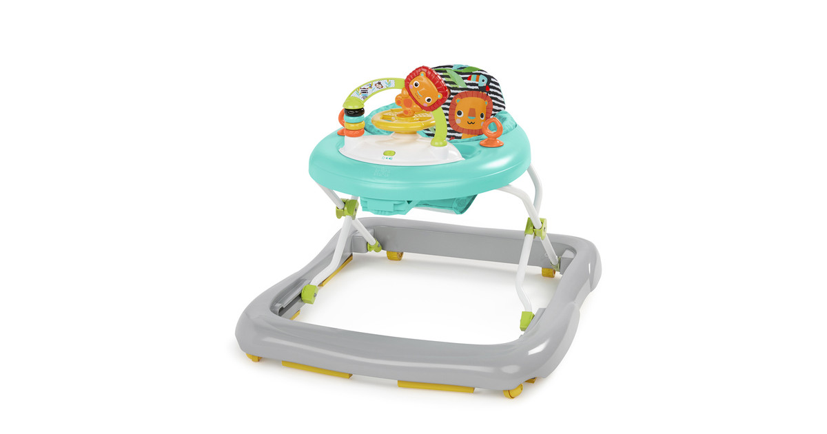 Bright Starts Zig Zag Zebra Push Walker | Baby Bunting AU