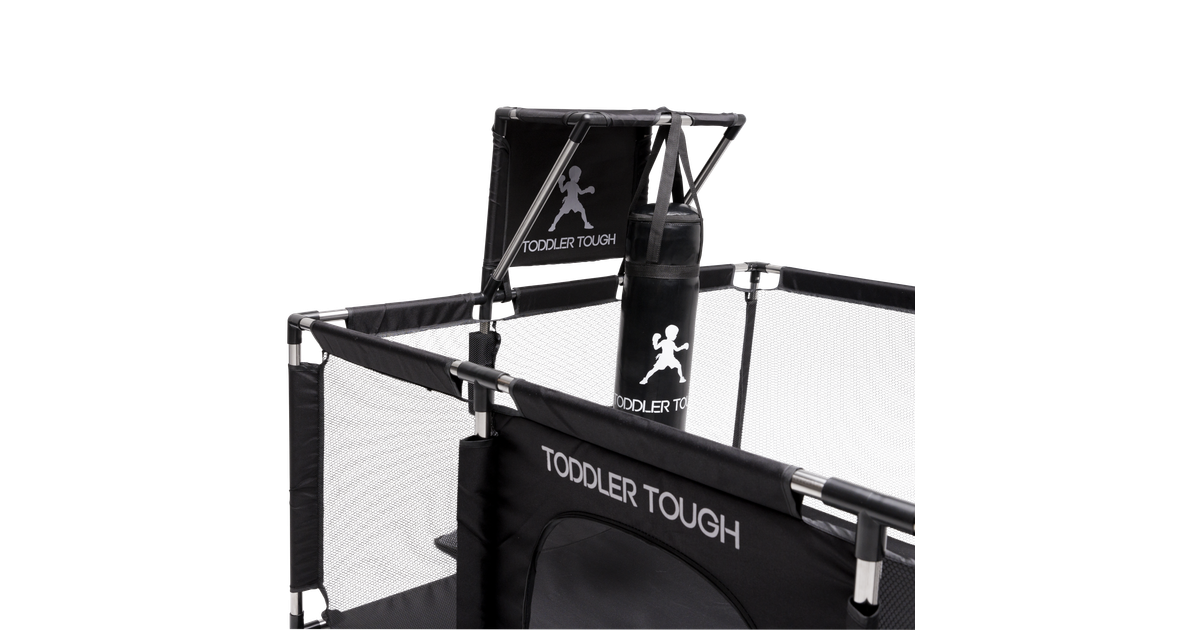 Toddler Tough - Sports Arena Boxing Mount - Black | Baby Bunting AU