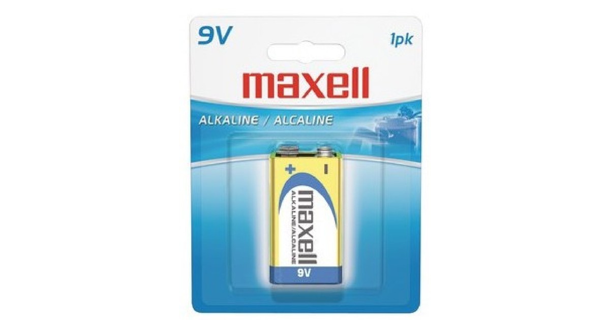 Maxell 9V Battery 1 Pack | Baby Bunting NZ