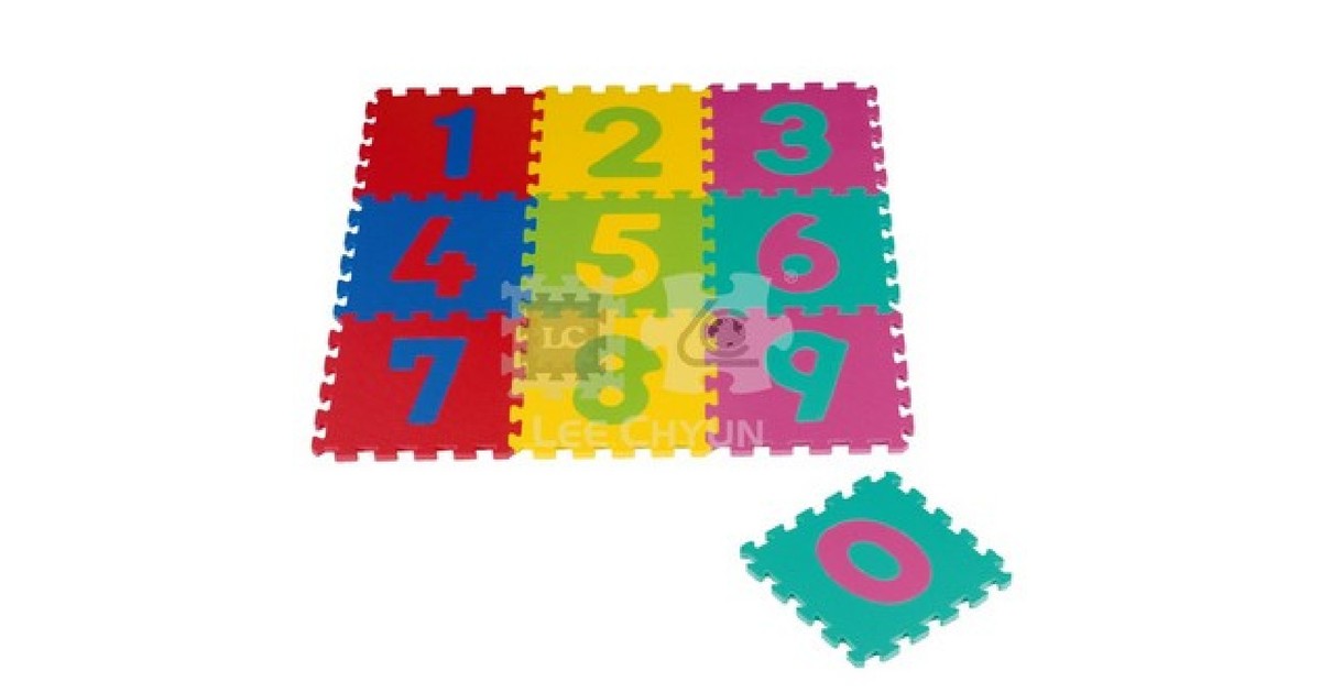 Foam Mats Number Puzzle 10 Piece | Baby Bunting NZ