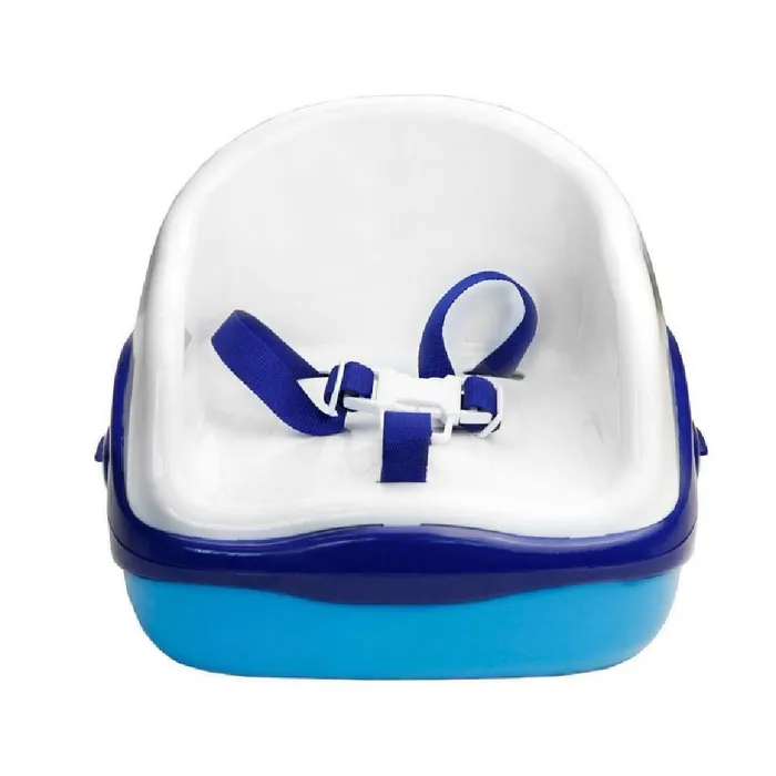 Roger Armstrong Step Stool Booster Seat - Blue/White | Baby Bunting NZ