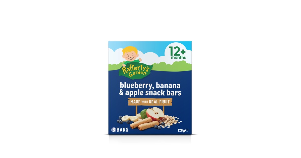 Raffertys Garden Blueberry Banana Bars 128G | Baby Bunting AU