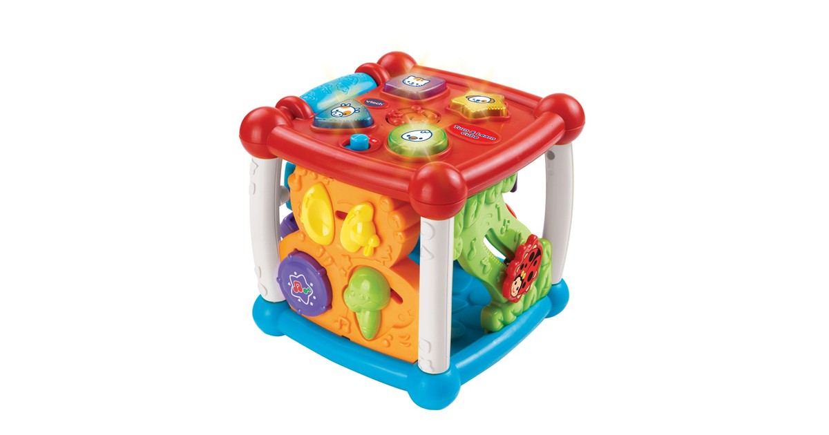 Vtech Baby Turn & Learn Cube | Baby Bunting AU