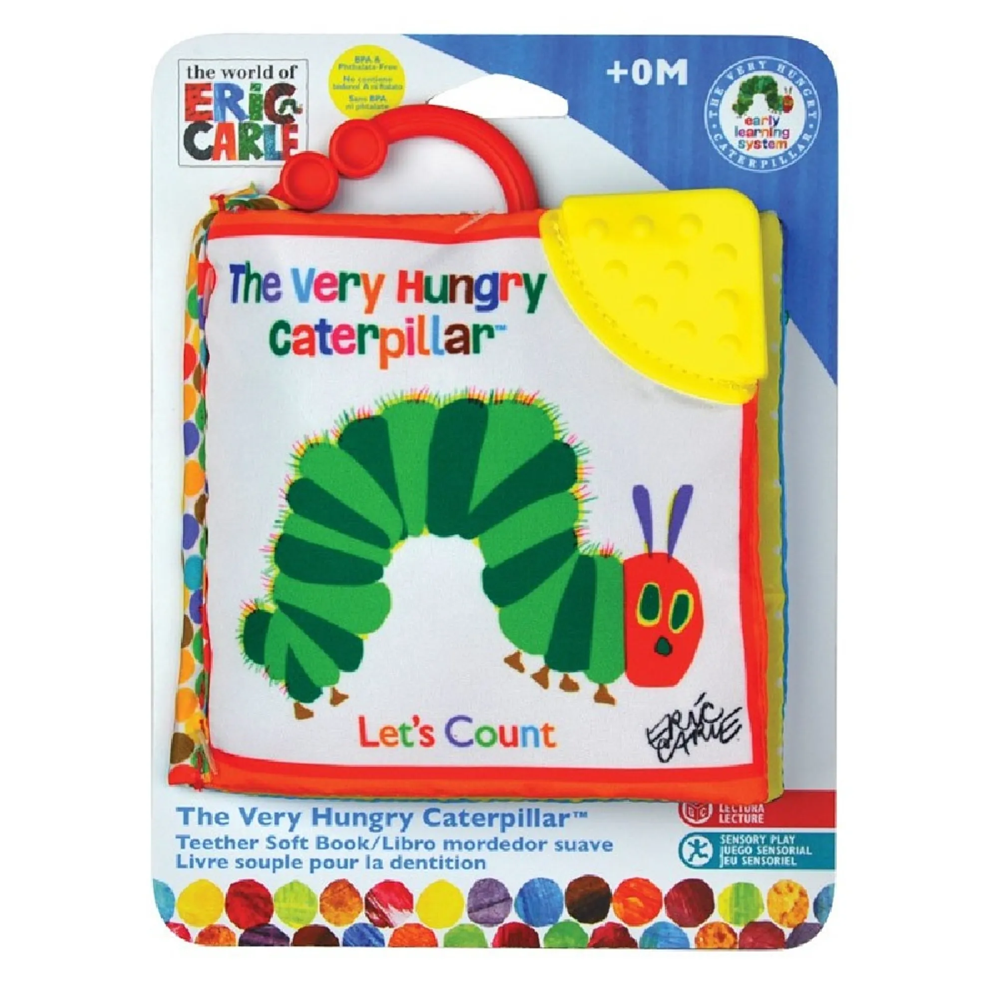 Very Hungry Caterpillar Lets Count Clip On Book | Baby Bunting AU