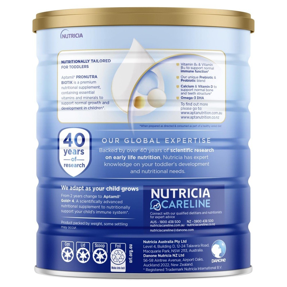 Aptiml Gold Formula Toddler Stage 3 900G | Baby Formula | Baby Bunting NZ